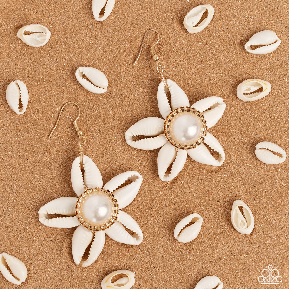 Paparazzi-Say SEAS - Gold Earring – Joy of A Jewel